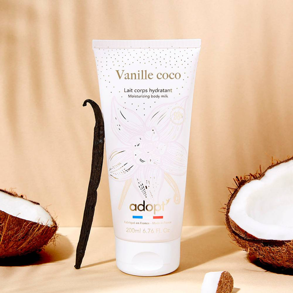 Vanille coco - Lait corps 200ml – Adopt' Réunion